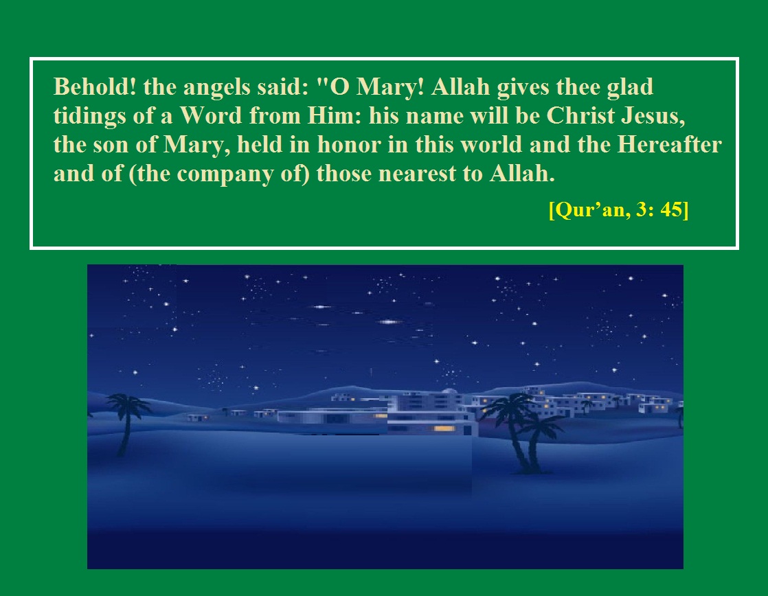 Sharing Islamic Information to India and World...: The Birth of Isa [A.S]